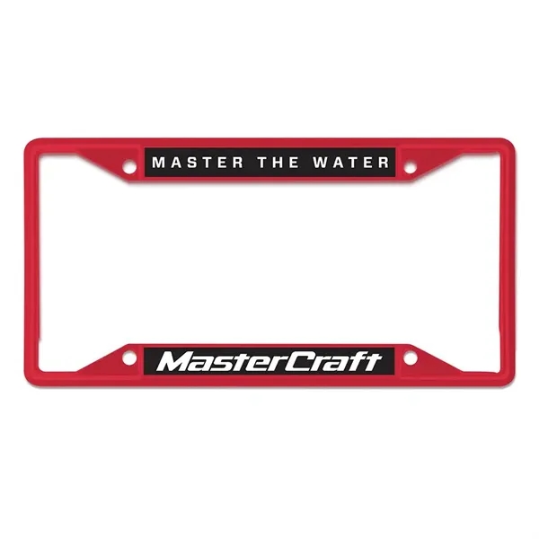 Laser Cut License Plate Colored Frame - Cavanadv