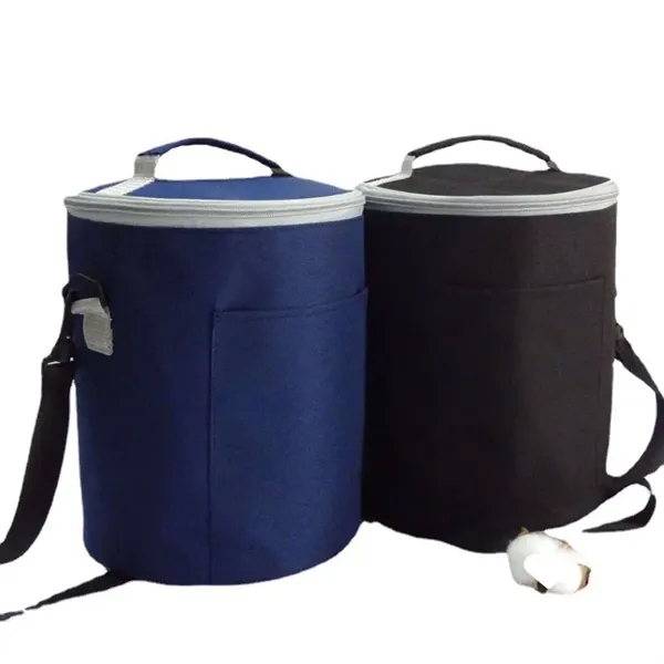 Non-Woven Round Cooler Bag - Cavanadv