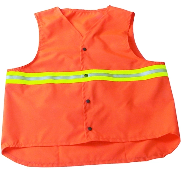 Safety Vest with Two-Tone Reflective Trim - Cavanadv